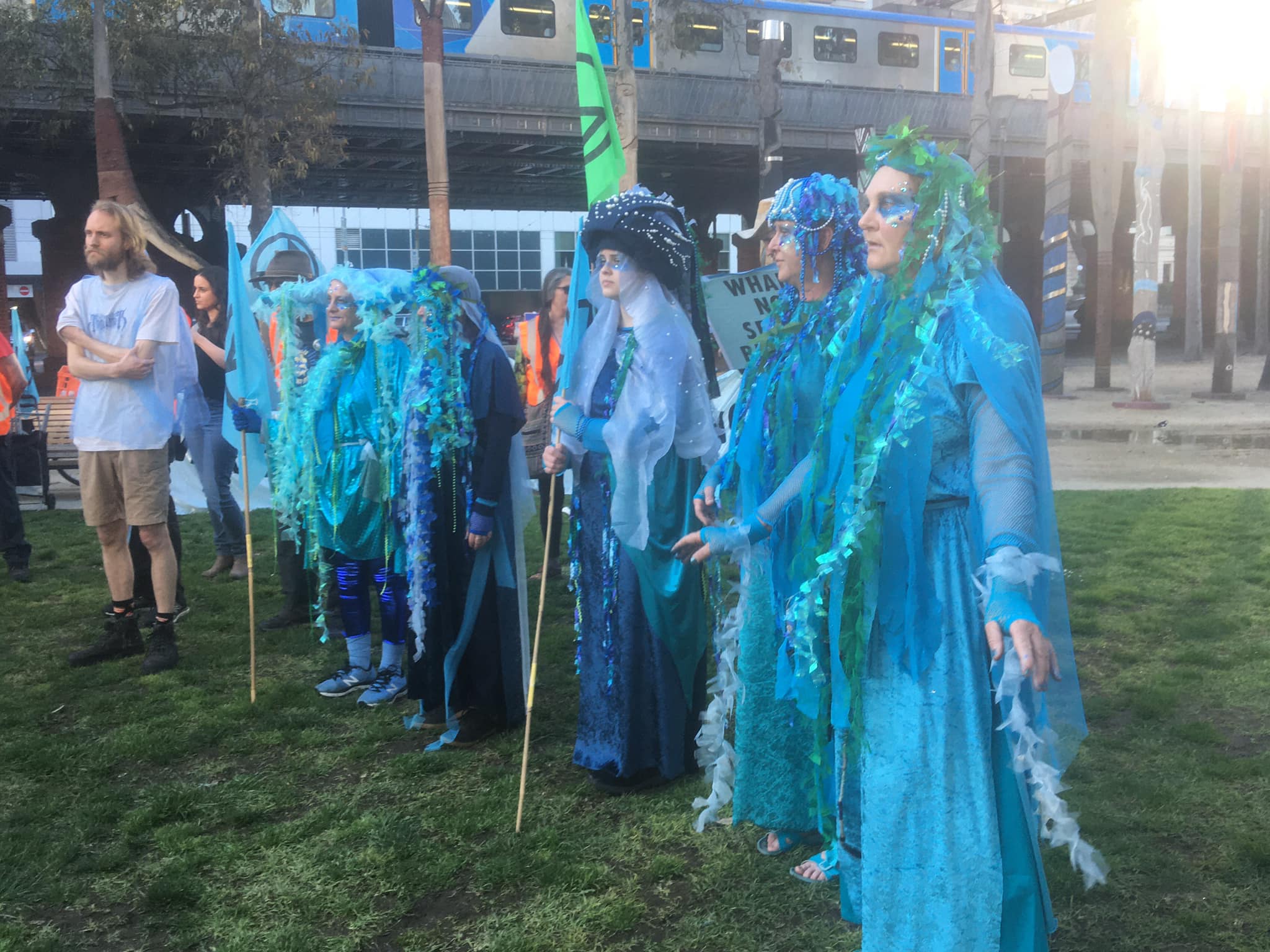 Whale Song not Seismic blasting Melbourne rally against offshore oil ...